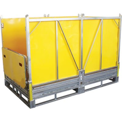 Totally Collapsible Freight Container - Master Equipment Roll Cages ...